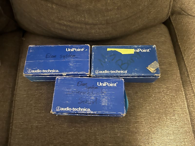 2 Audio Technica AT853a UniPoint Microphones with 2 AT8531 | Reverb