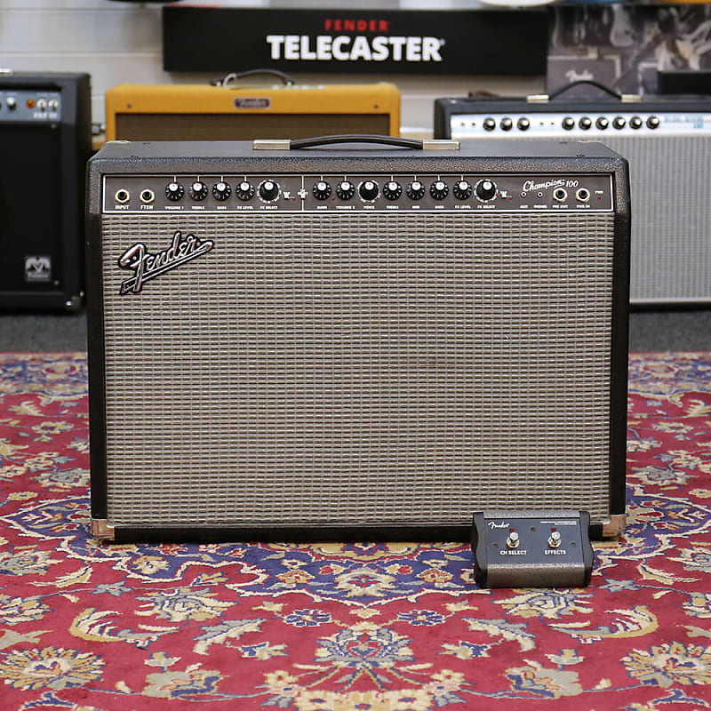 Fender Champion 100 Amp with Footswitch - 2nd Hand | Reverb