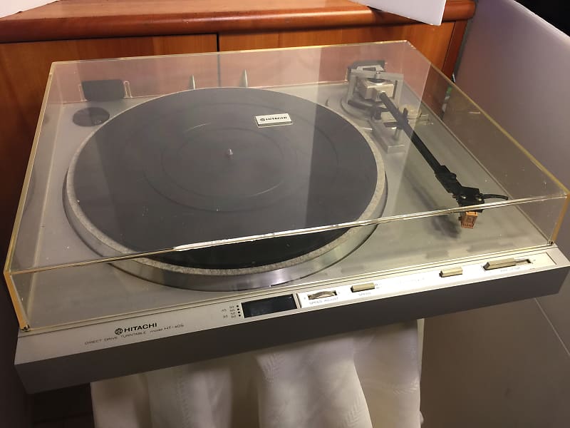 Hitachi HT 40s Semi-Direct Drive Turntable | Reverb