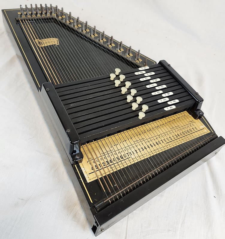 Oscar Schmidt Vintage Autoharp Model #73, 1960's, 12 Chords, | Reverb