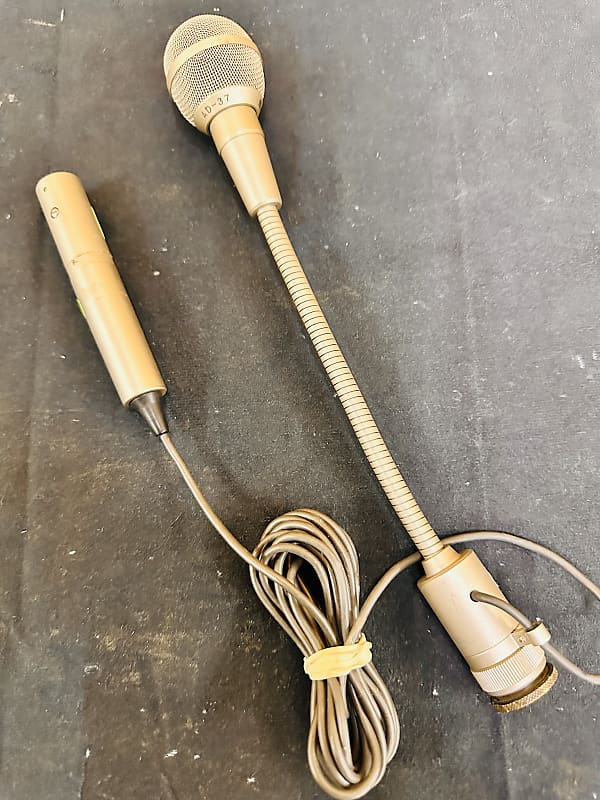 Sony AD-37 Gooseneck Microphone - No Sound - AS IS | Reverb