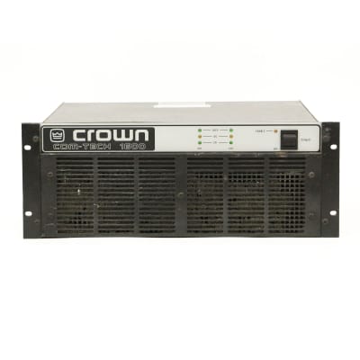 Crown Com-Tech 1600 Stereo Power Supply Amplifier 800w 4 ohm | Reverb