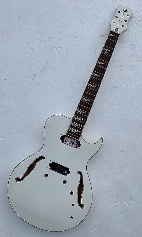 Luna Single Cut Jazz Guitar Body with Maple Neck, Rosewood | Reverb