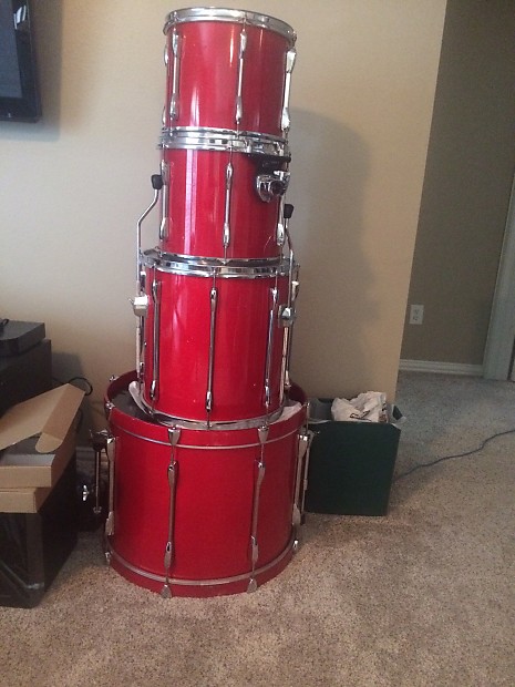 Pearl Export Red | Reverb