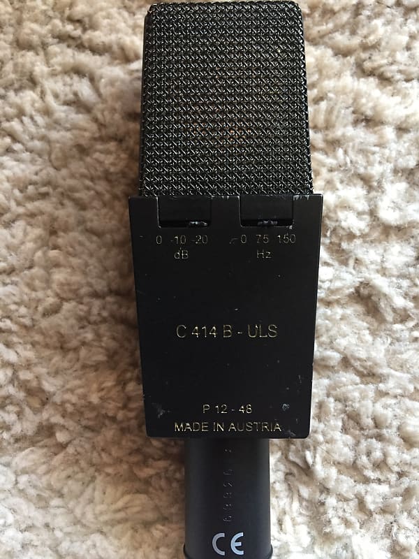 AKG C414 B ULS Multi-Pattern Large Diaphragm Condenser | Reverb