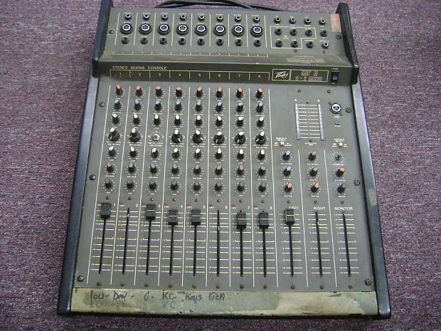 vintage Peavey MD II 8x2 Mixer AS IS For Parts or Repair | Reverb
