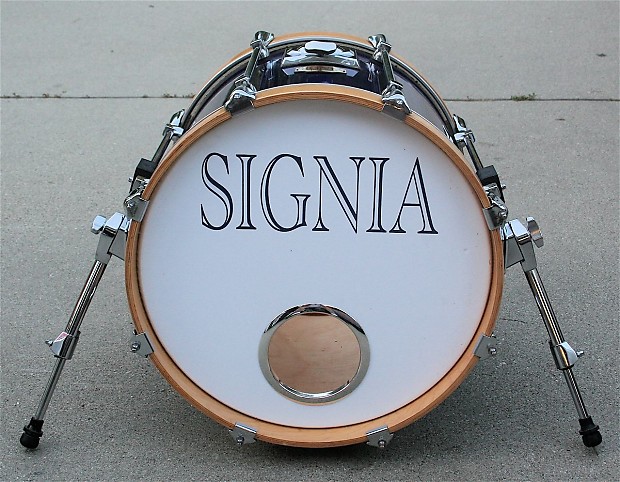 Premier Signia Bass Drum - RARE size | Reverb