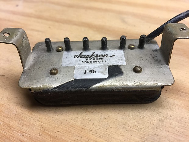 Jackson J-95 Humbucker 1980s Black | Reverb