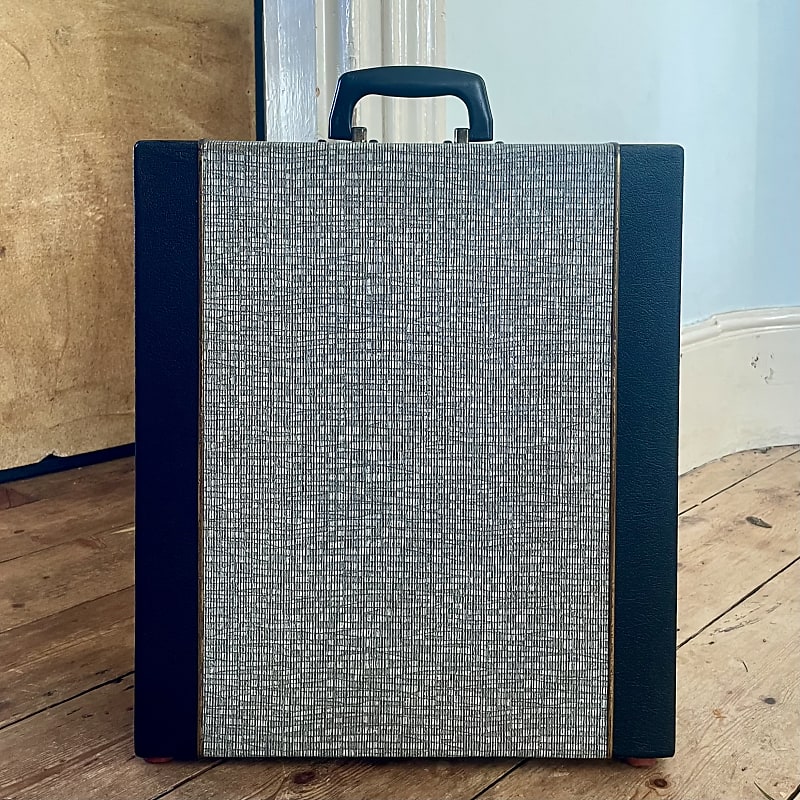 Vintage two tone guitar 1x12 Extension cabinet Radio Spares | Reverb