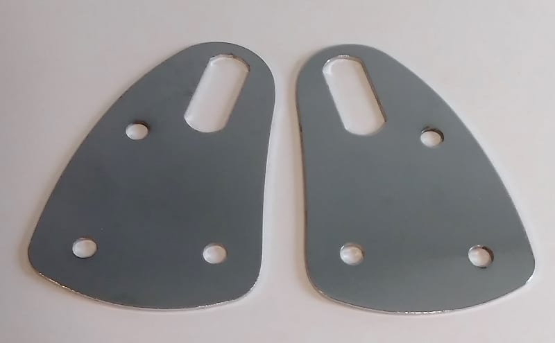 Ludwig Rocker Series Retractable Spur Backing Plates / Pair | Reverb