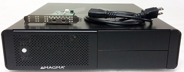 Magma Roben 3TX-R 3 Slot Chassis with Thunderbolt 2 Upgrade | Reverb