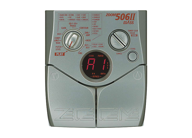 Zoom 506II Compact Multi Series Bass Effect Pedal- NEW | Reverb UK