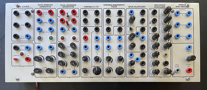 Serge Modular panel 1981 vintage/custom | Reverb