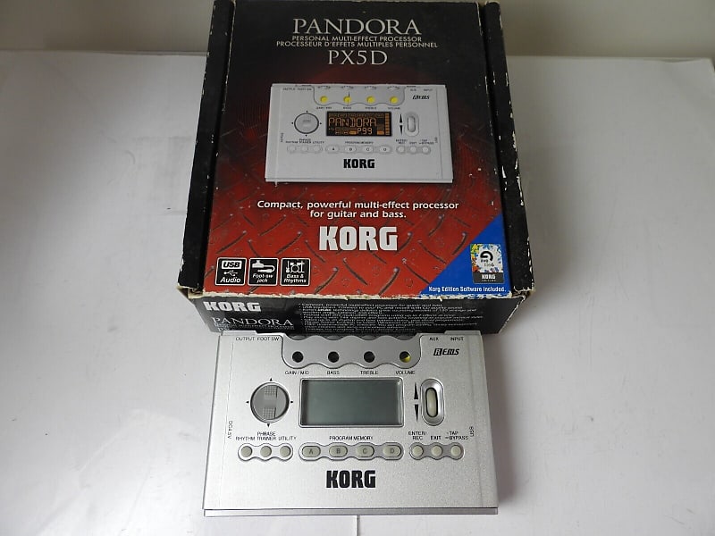 Korg Pandora PX5D Guitar Multi Effects Processor Free USA | Reverb