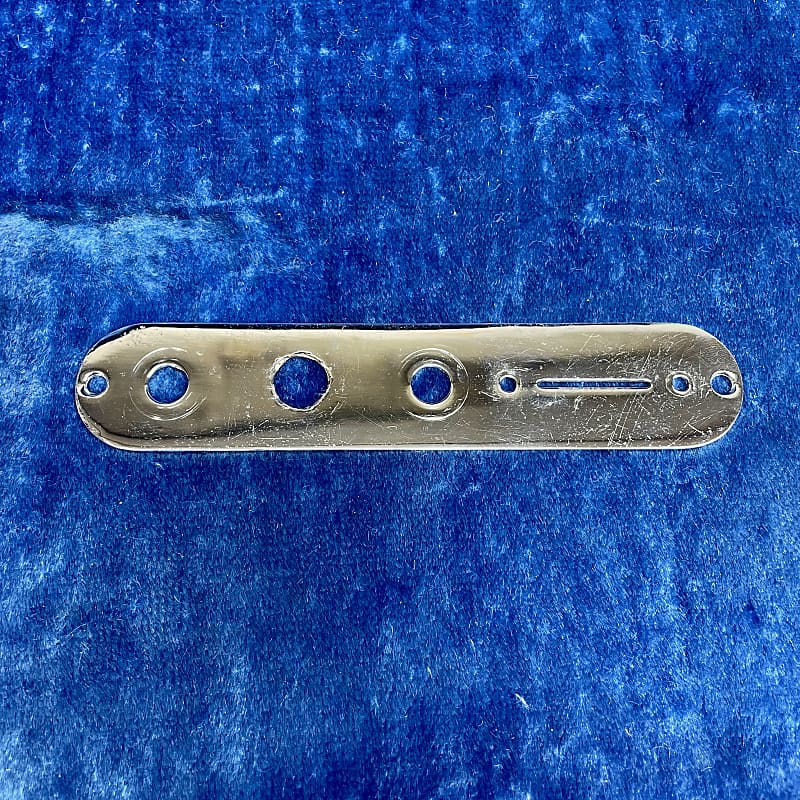 Vintage 1960's Fender Telecaster Guitar Control Plate - | Reverb
