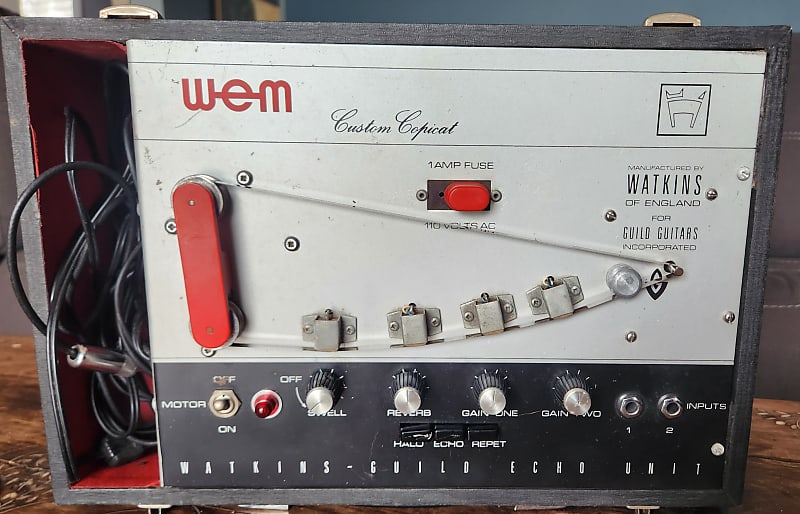 WEM (Guild) Custom Copicat Tubed Tape Echo Unit 1967 | Reverb UK