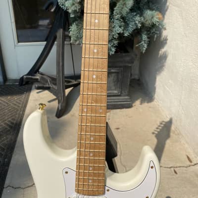 2010s Kiesel Delos 6 USA Custom Shop "Marilyn" - White with | Reverb