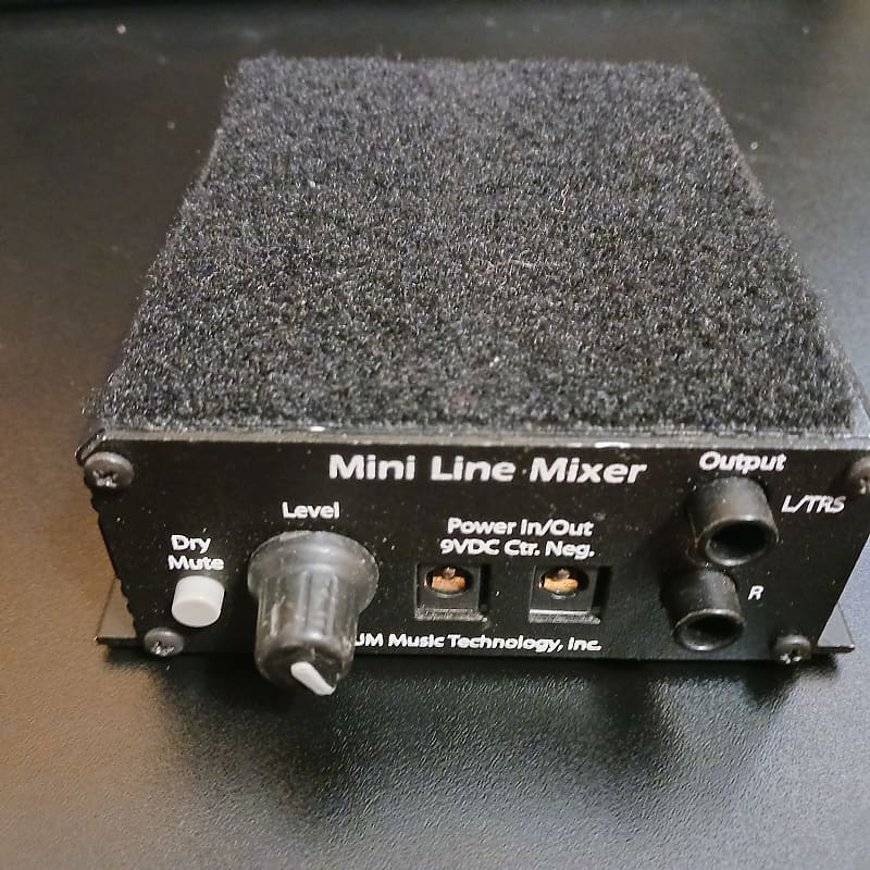 RJM Mini Line Mixer 2010s - Black | Reverb