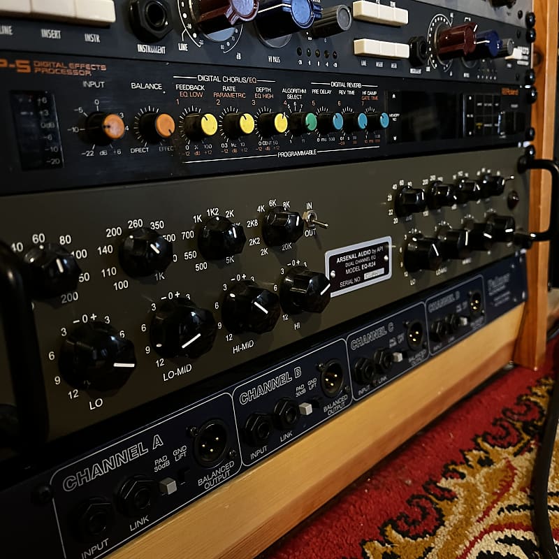 Arsenal Audio by API - EQ-R24 - Dual Channel EQ | Reverb