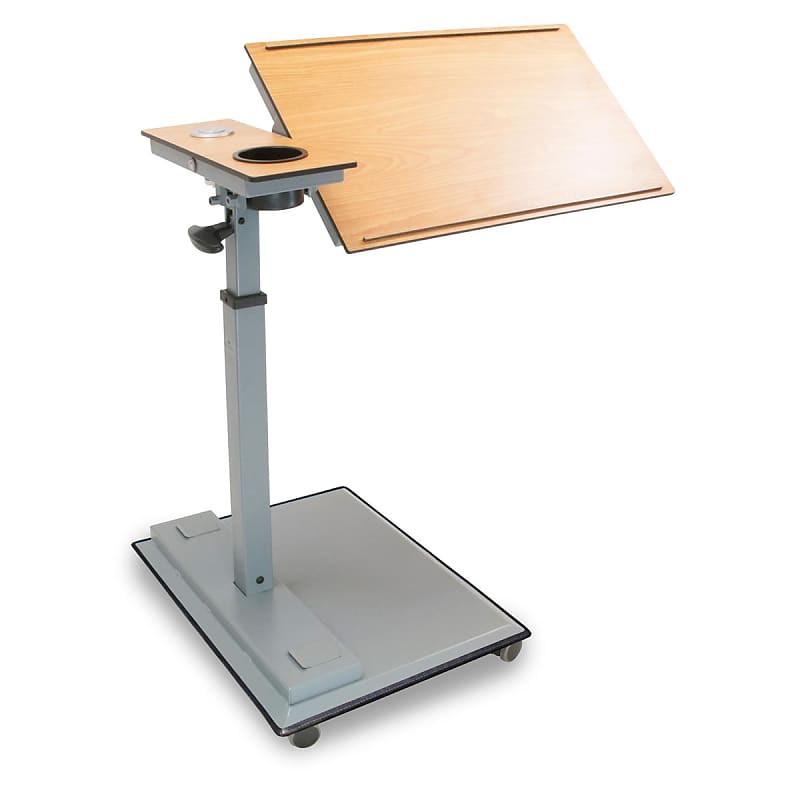 WiseLift WLT400 Rolling work station Swivel Table with USB | Reverb
