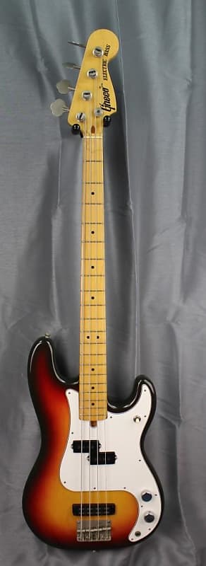 Greco Precision bass PJ/B PB'750 DX 1974 - sunburst - japan | Reverb