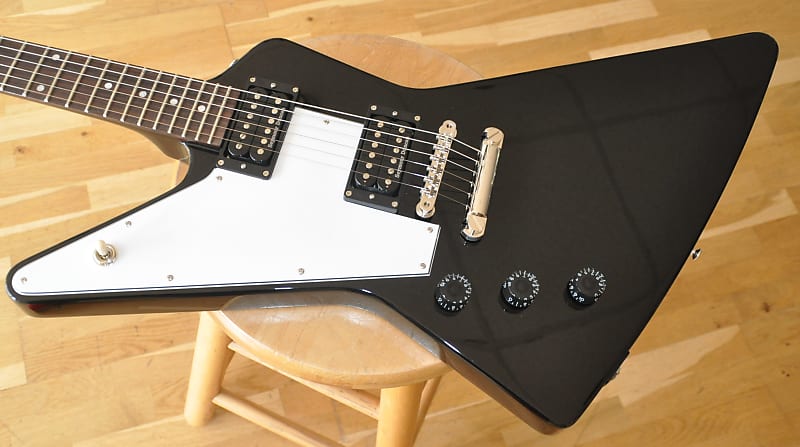 ESP EDWARDS EX120D LH BK Black Left Handed / Explorer Type / | Reverb