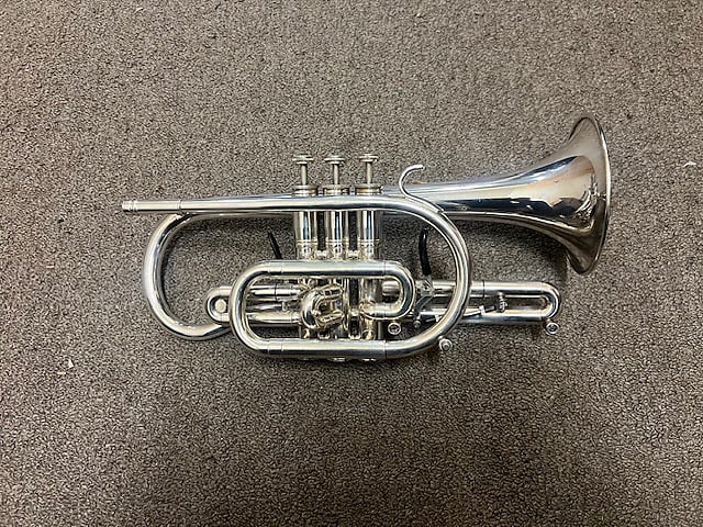 Getzen Custom 3850S Bb Cornet 3850S - Silver | Reverb