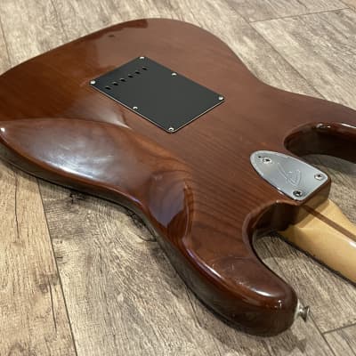 1977-1978 Fender USA Stratocaster Mocha Brown 3 | Reverb Australia