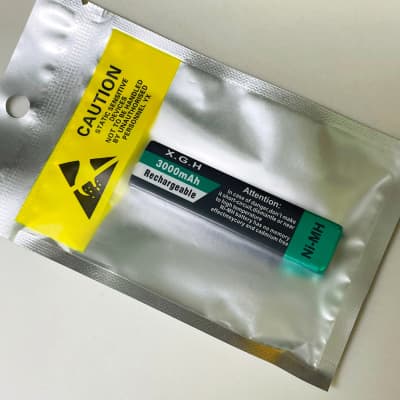 3000 mAh Gumstick Battery for Walkman Sony Panasonic Aiwa | Reverb