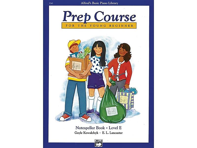 Alfred Music Alfred's Basic Piano Library Prep Course Level E | Reverb