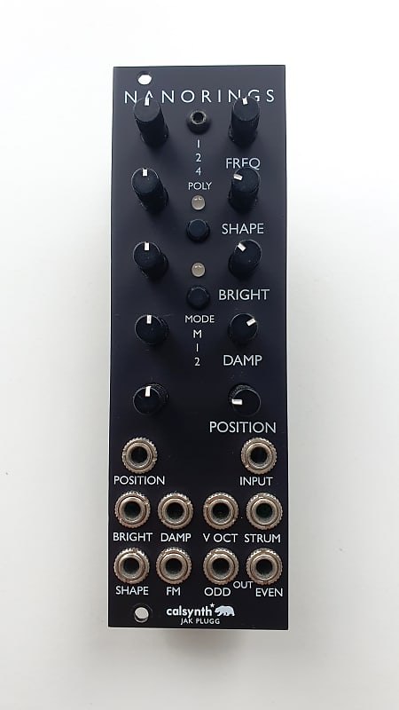 CalSynth Nanorings - 8hp Mutable Rings - Black | Reverb