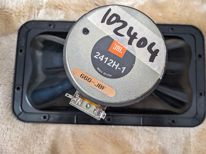 OEM JBL 338800 JRX 100 Speaker with JBL 2412H-1 Horn | Reverb