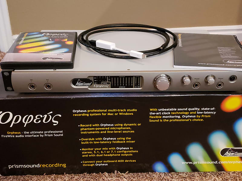 Prism Sound Orpheus Firewire Audio Interface | Reverb
