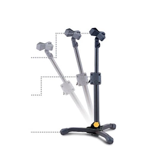 Hercules MS300B Low-Profile Tilt Base Microphone Stand | Reverb