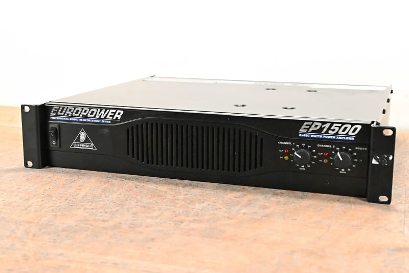 Behringer Europower EP1500 2-Channel Power Amplifier | Reverb UK