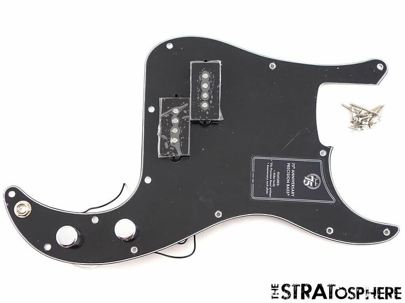 Fender 75th Anniversary Precision P Bass LOADED PICKGUARD | Reverb