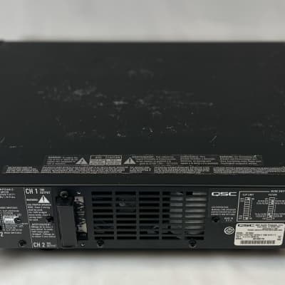 QSC CX1202 2-Channel Commercial Power Amplifier 2010s - Black | Reverb