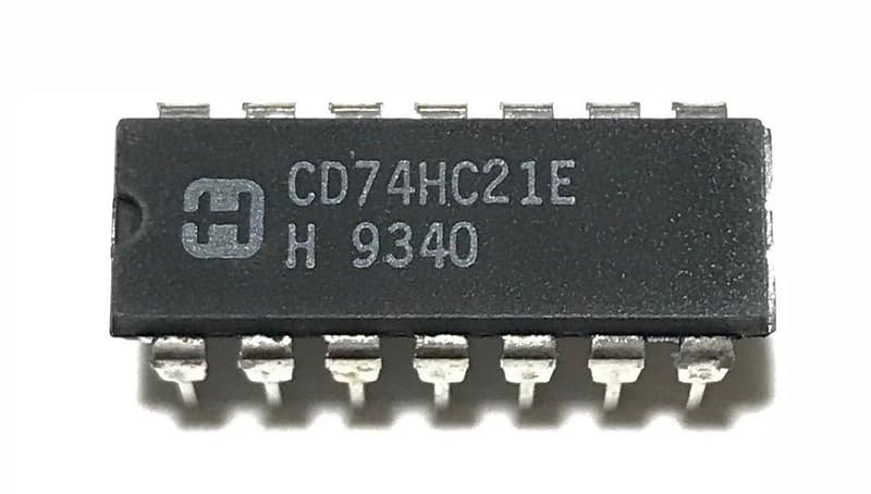 CD74HC21E 74HC21 Dual 4-Input Positive-AND Gates IC - 1 | Reverb