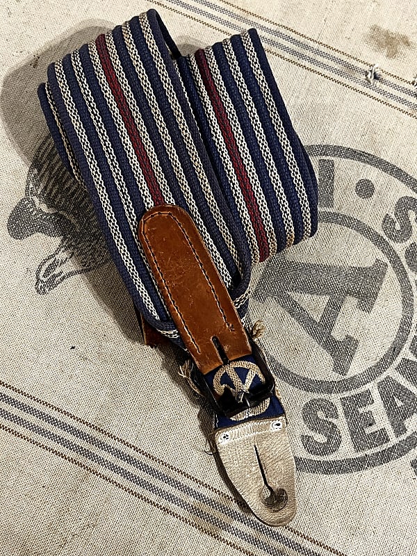 Vintage Homemade Wide Guitar Strap 1960s / 1970s | Reverb