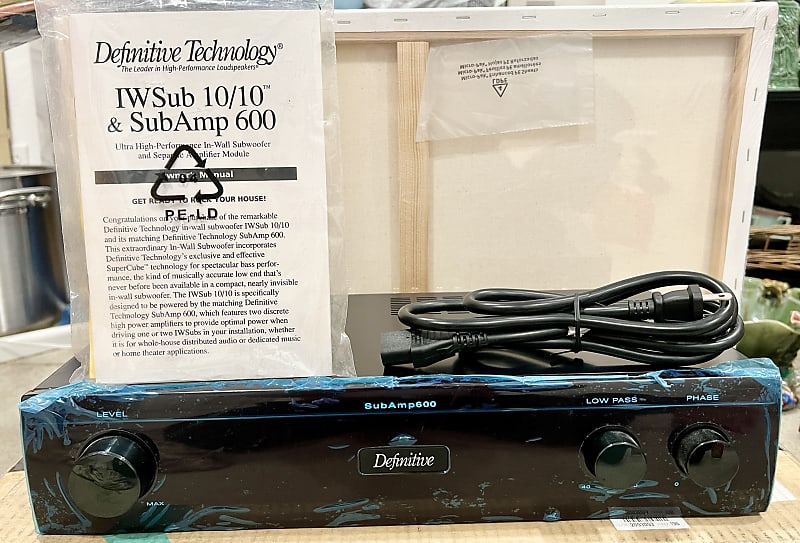 Definitive Technology SUB AMP 600 In Wall Subwoofer Amplifier | Reverb