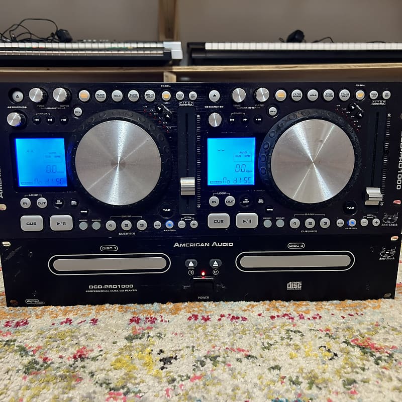 American Audio DCD-Pro 1000 Dual Scratching CD Player | Reverb