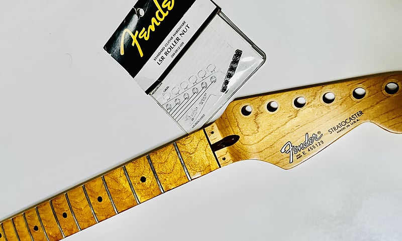 Fender Strat + Dlx Scalloped! LSR kit included! | Reverb