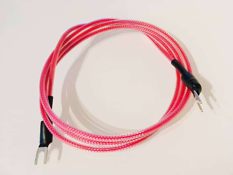 Pinetree Audio Turntable Phono Ground Wire 16ft. Red Prism | Reverb