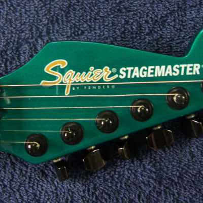 Vintage 2001 Squier Stagemaster Neck through Electric Guitar | Reverb