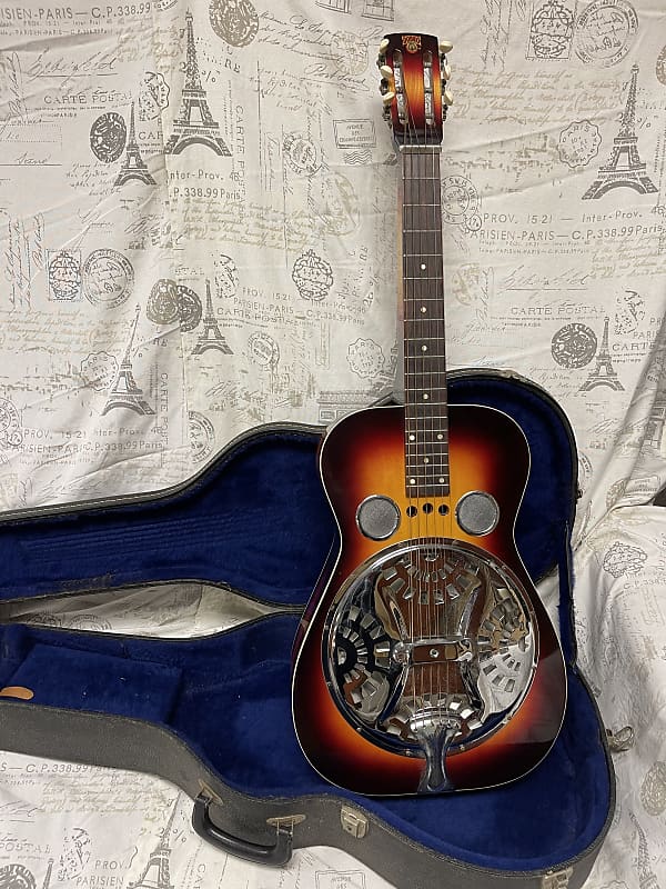 Dobro Model 60 D 1977 - Sunburst Pre Gibson Beautiful Finish | Reverb
