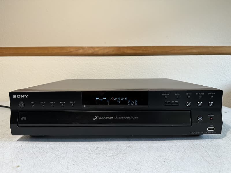 Sony CDP-CE500 CD Changer Recorder USB Burner HiFi Stereo | Reverb