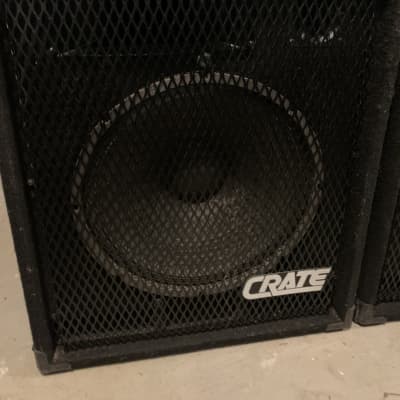 Crate PS-115HP Passive PA Speaker PAIR, 15” w/ horns | Reverb