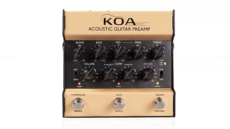 KOA Acoustic Guitar Preamp Open Box #AK725 | Reverb