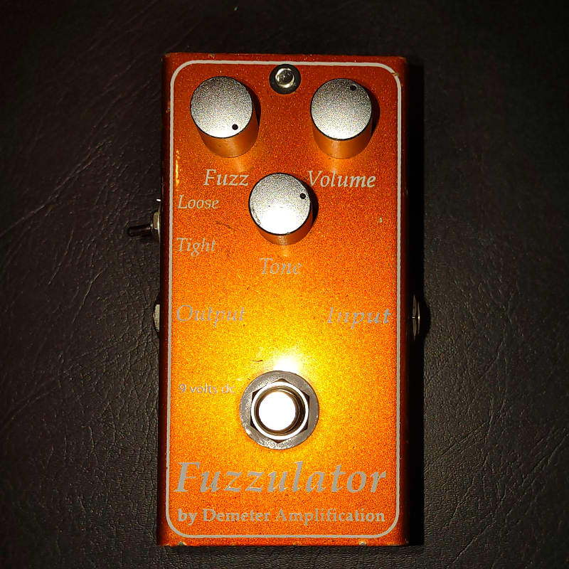 Demeter FUZ-1 Fuzzulator 2000s Copper Sparkle | Reverb