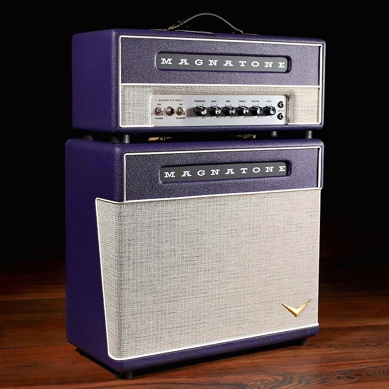 Magnatone Super Fifteen Head & 1x12” Cab Bundle w/ Speaker | Reverb